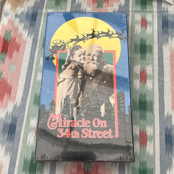 Portable Audio & Video | Miracle On 34th Street Vhs Brand New | Poshmark